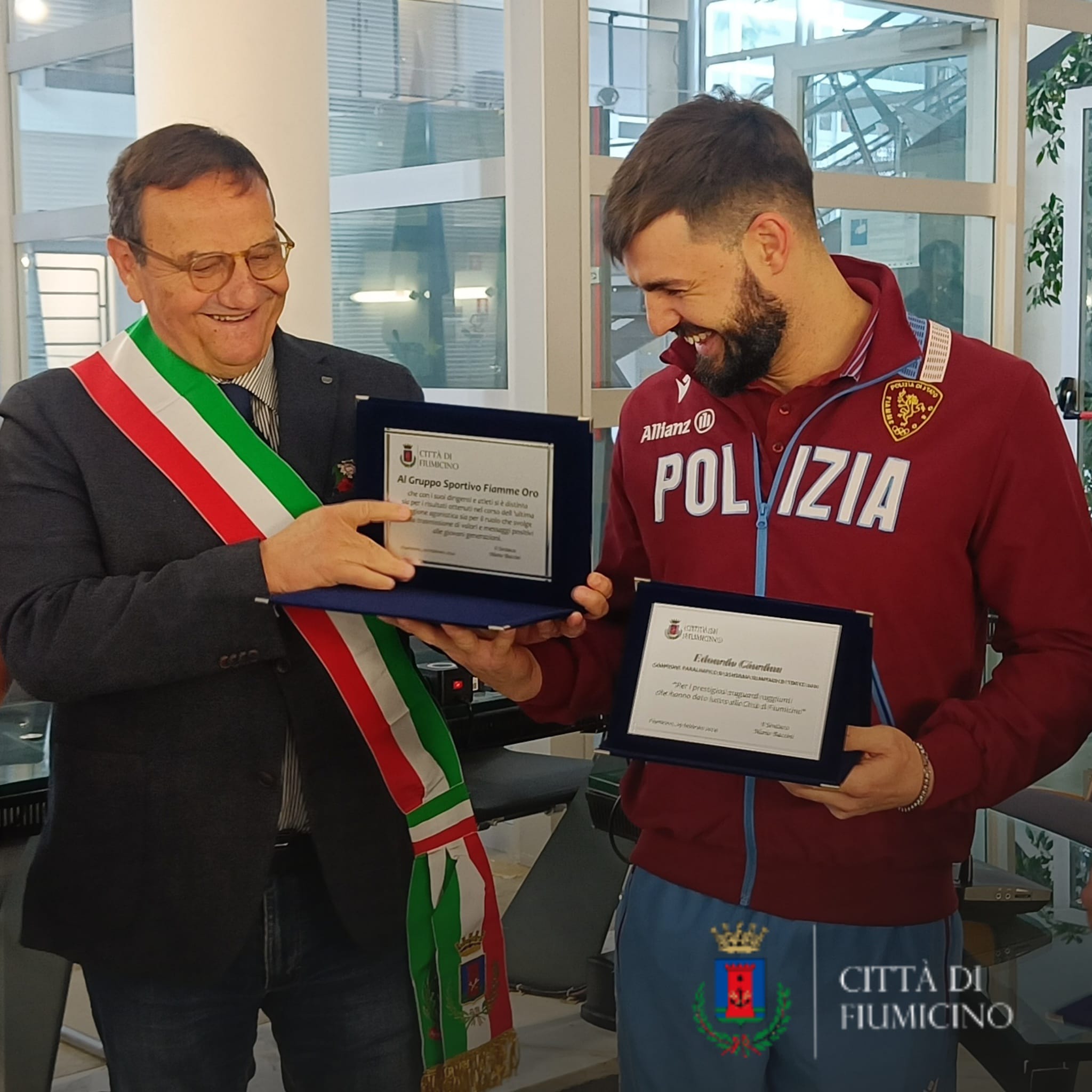 Edoardo Giordan, campione del mondo di scherma paralimpica di Fiumicino ...