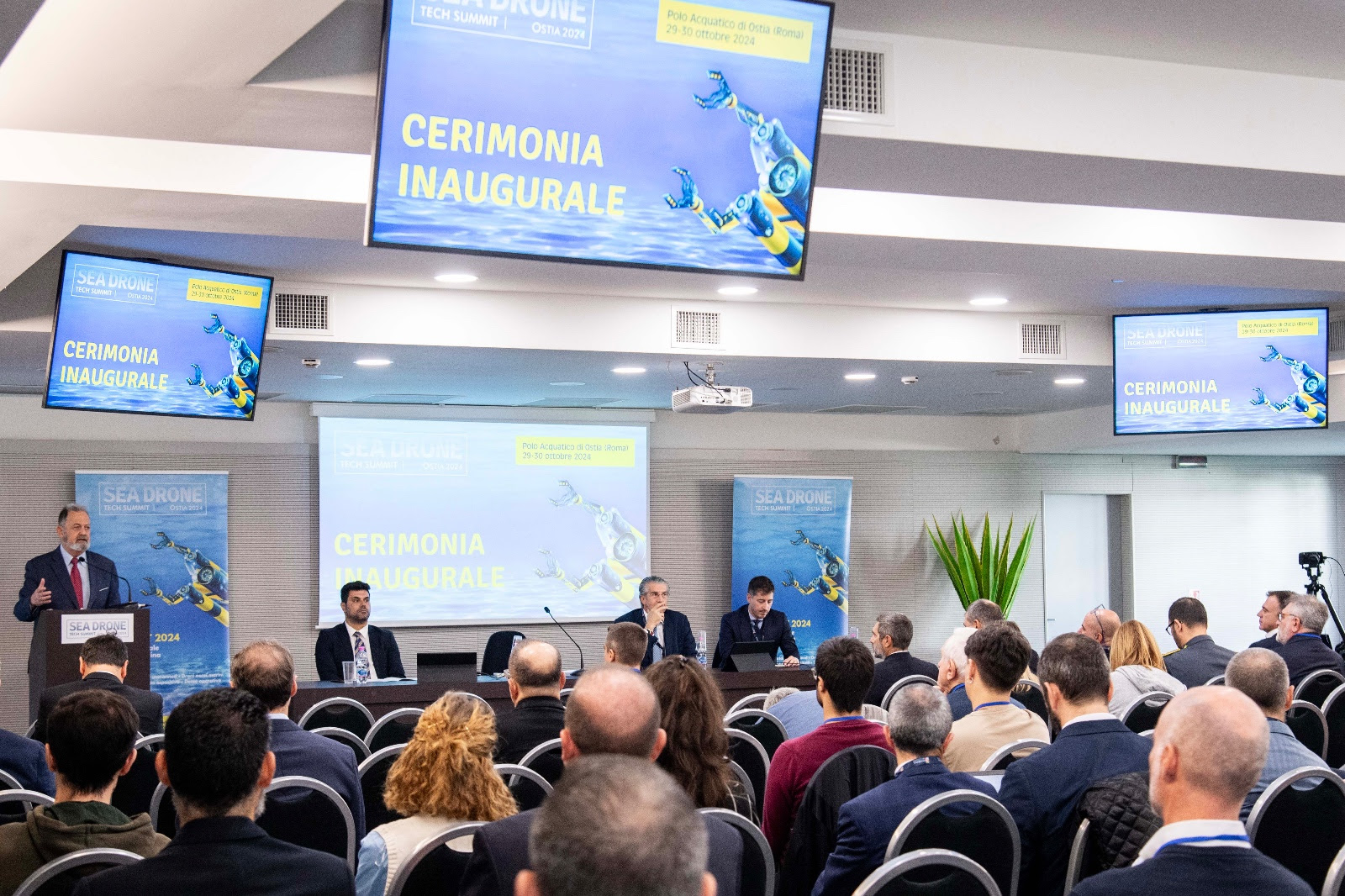 Robotica marina, successo a Ostia per il congresso ‘Sea Drone Tech Summit’ - www.ostiatv.it