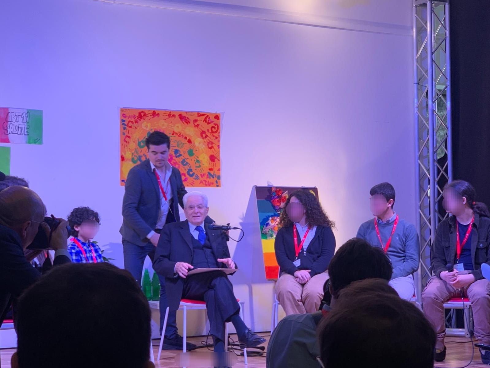 Mattarella visita il ‘Punto Luce delle Arti’ di Save the Children a ...