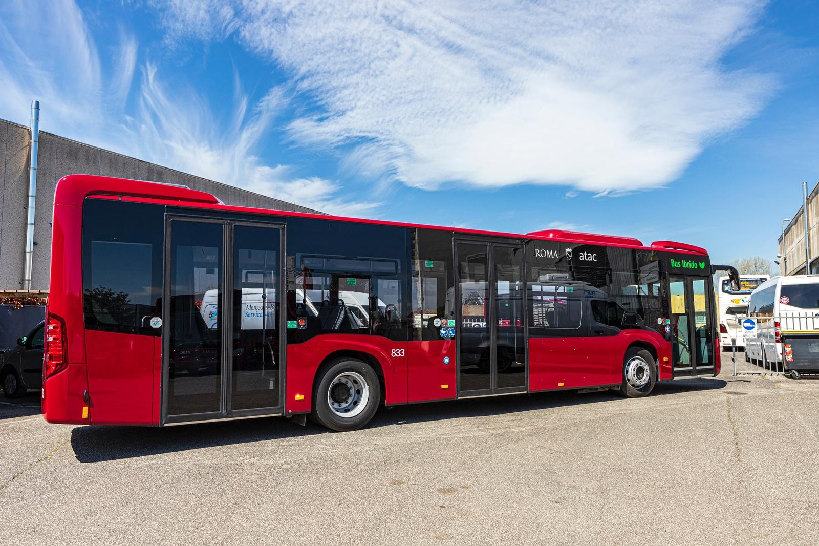 Roma, la flotta Atac si trasforma: in servizio i nuovi bus Mild Hybrid ...